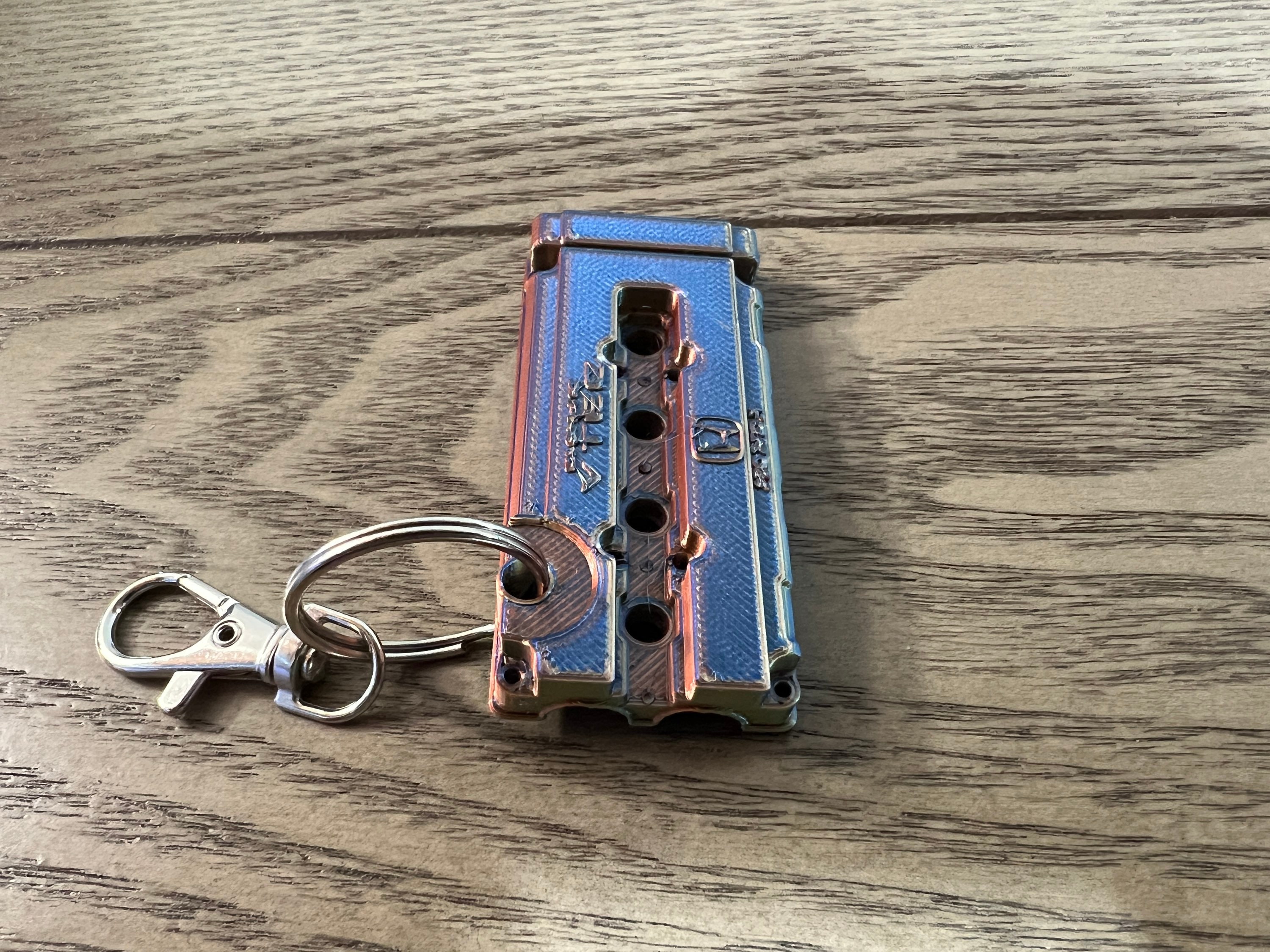 Honda B-series Engine Valve Cover 3-D Printed Keychain - Etsy