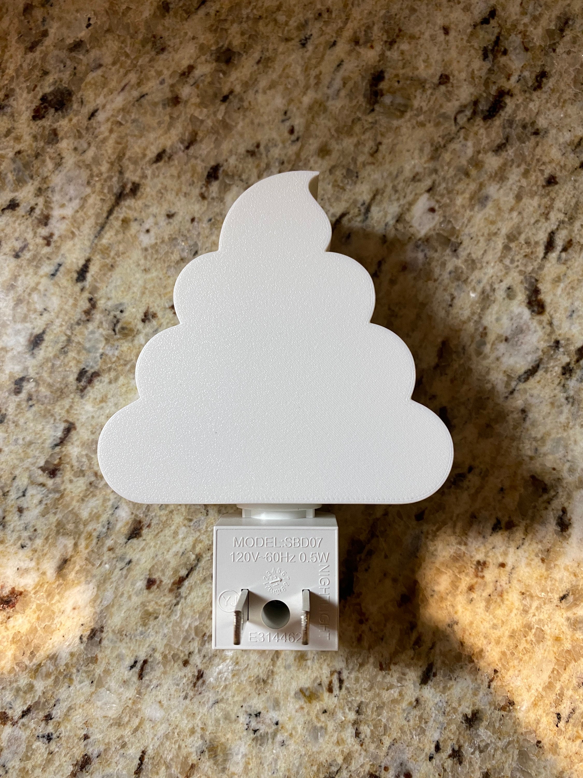 Poop Emoji Smiley Face Automatic Light Sensing Night Light - Etsy