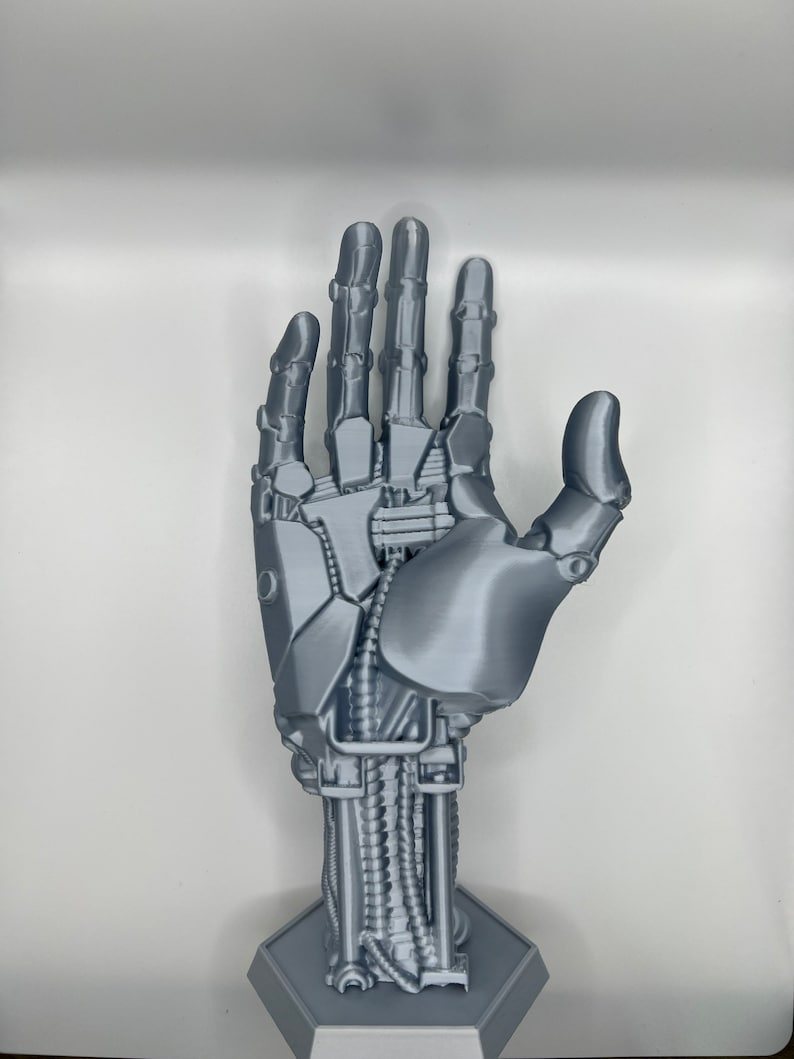 3D Printed Bionic Hand Desktop Controller Stand - Etsy