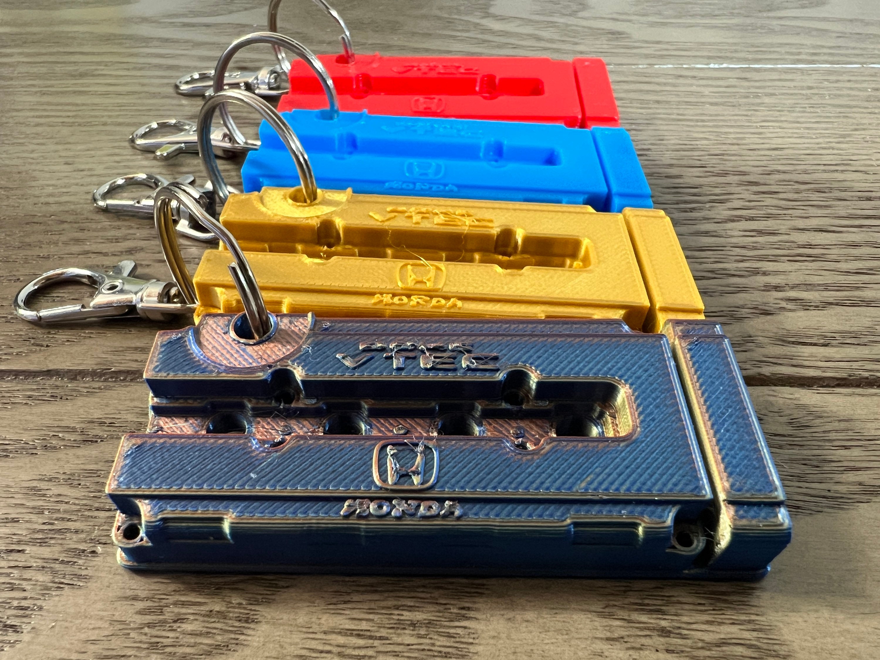 Honda B-series Engine Valve Cover 3-D Printed Keychain - Etsy