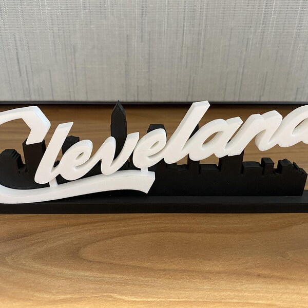 Cleveland Skyline - Etsy