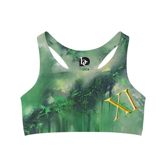 Seamless Sports Bra AOP - Etsy