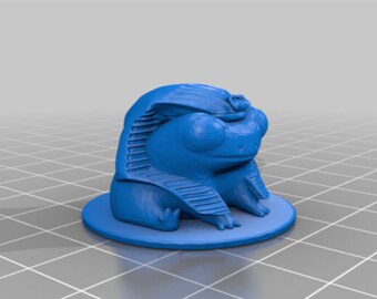 Fred the Frog Ready for War 3d Print - Etsy