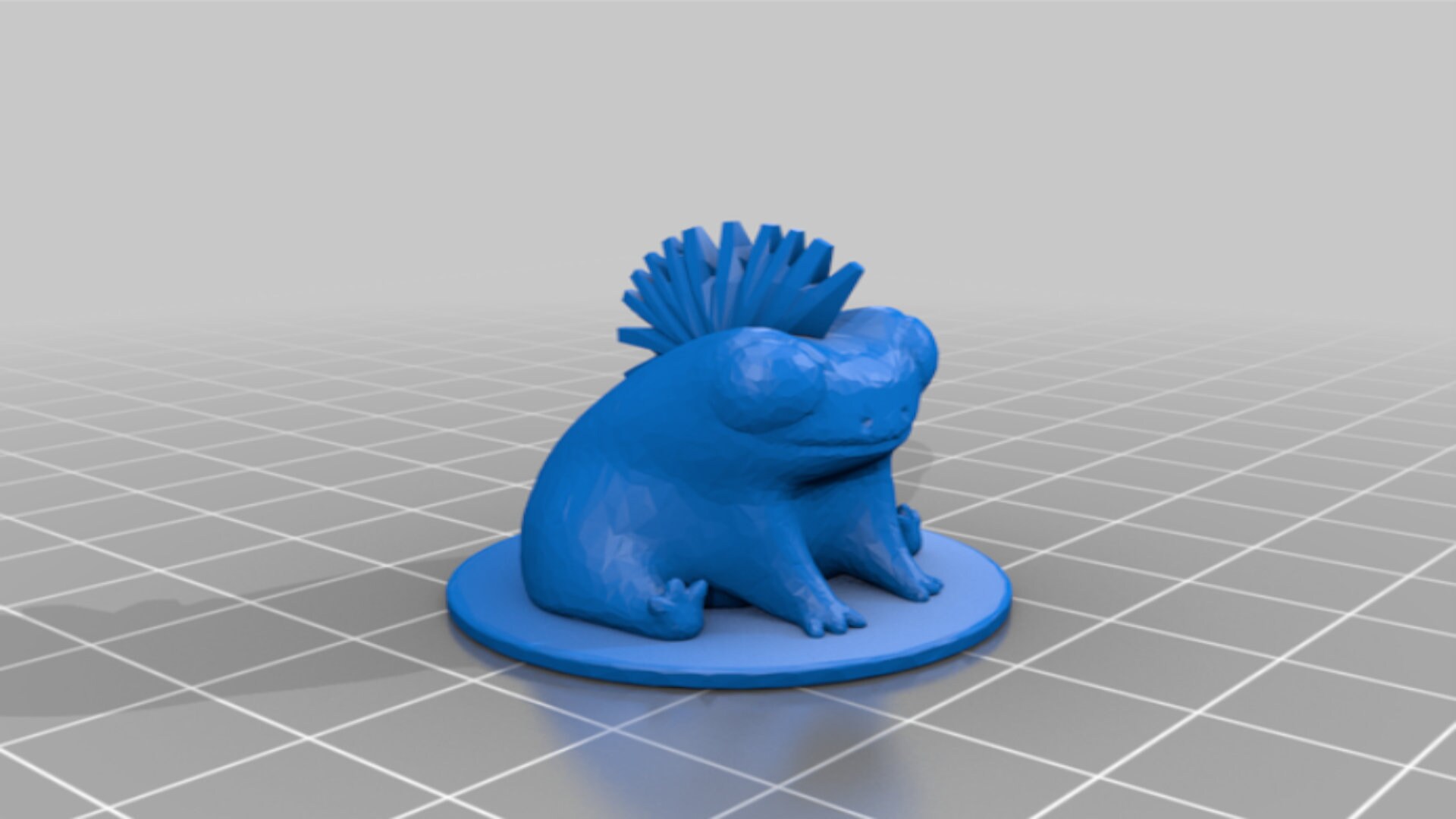 Fred the Frog Punk 3d Print - Etsy