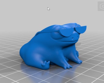 Fred the Frog Clown 3d Print - Etsy