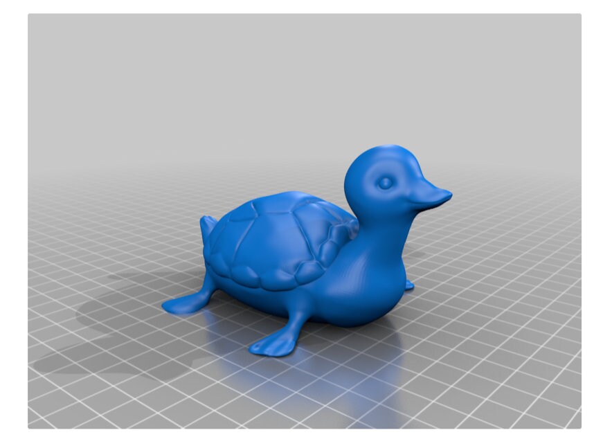 Floating Turtle Duck 3D Print Avatar the Last Airbender - Etsy