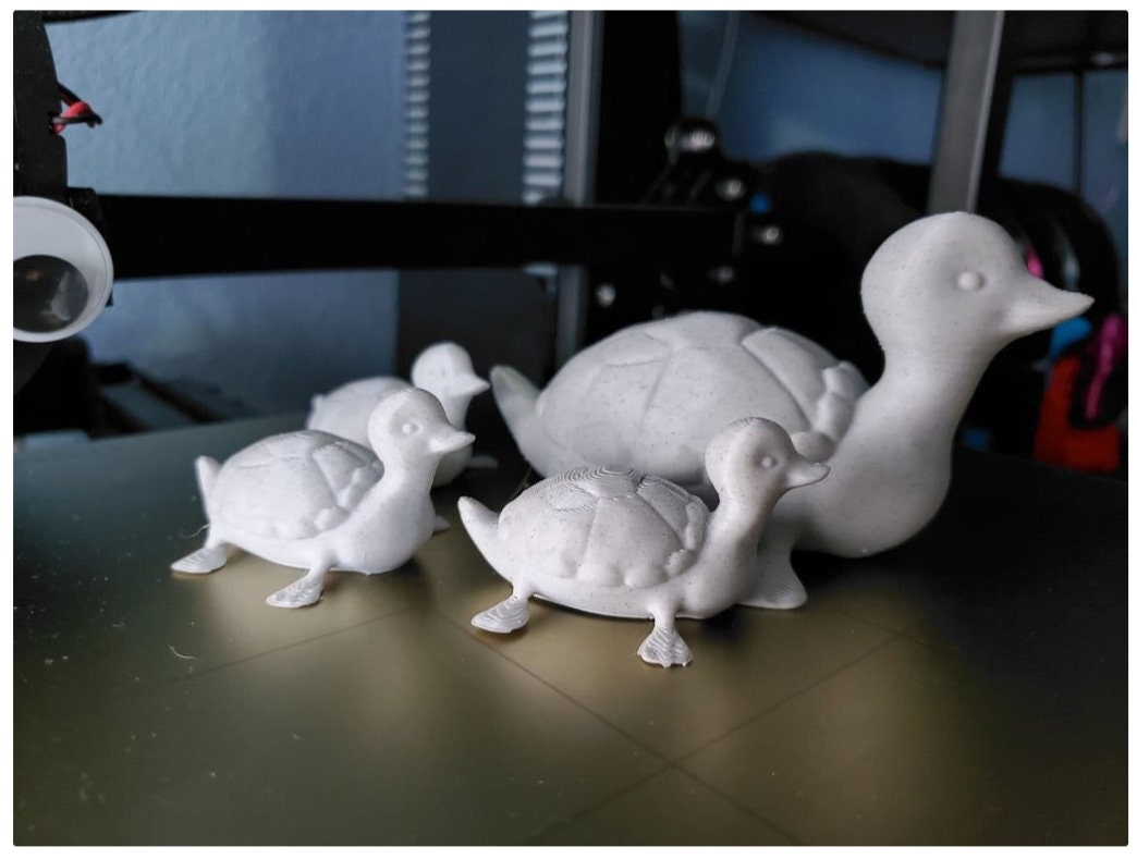 Floating Turtle Duck 3D Print Avatar the Last Airbender - Etsy