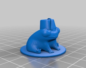EZ Fred the Frog 3d Print | Etsy