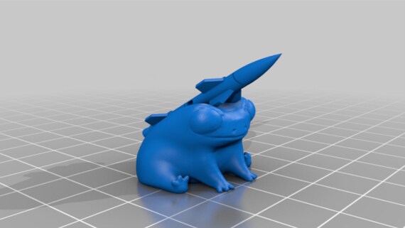 Fred the Frog Ready for War 3d Print - Etsy