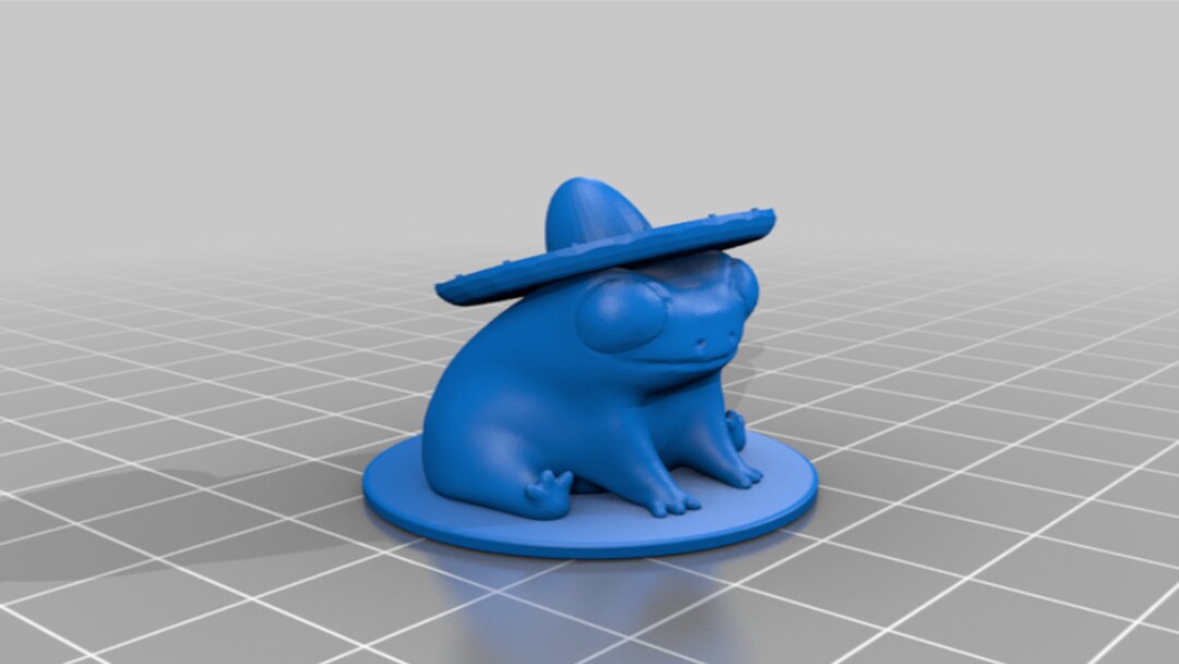 Fred the Frog Sombrero 3d Print - Etsy