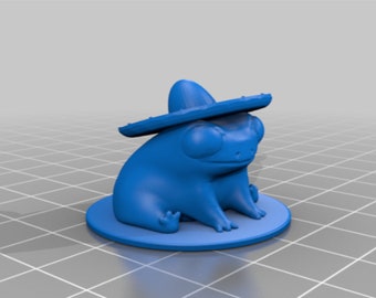 Fred the Frog Punk 3d Print - Etsy