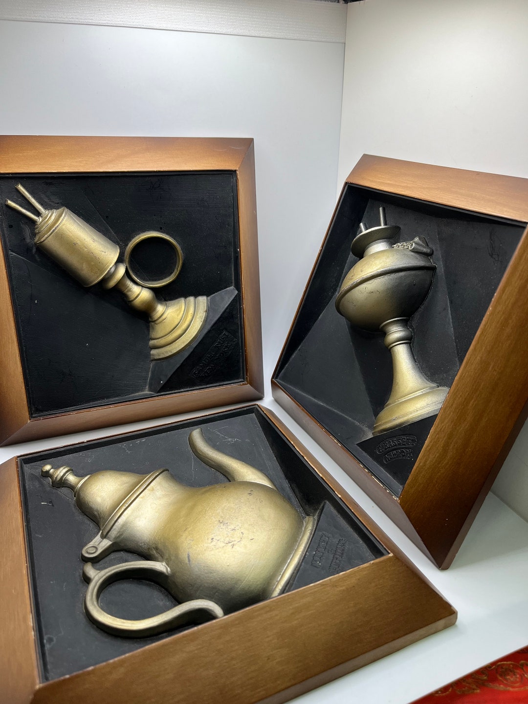 Vintage Coppercraft Guild Wall Plaques ( Set of 3) - Etsy