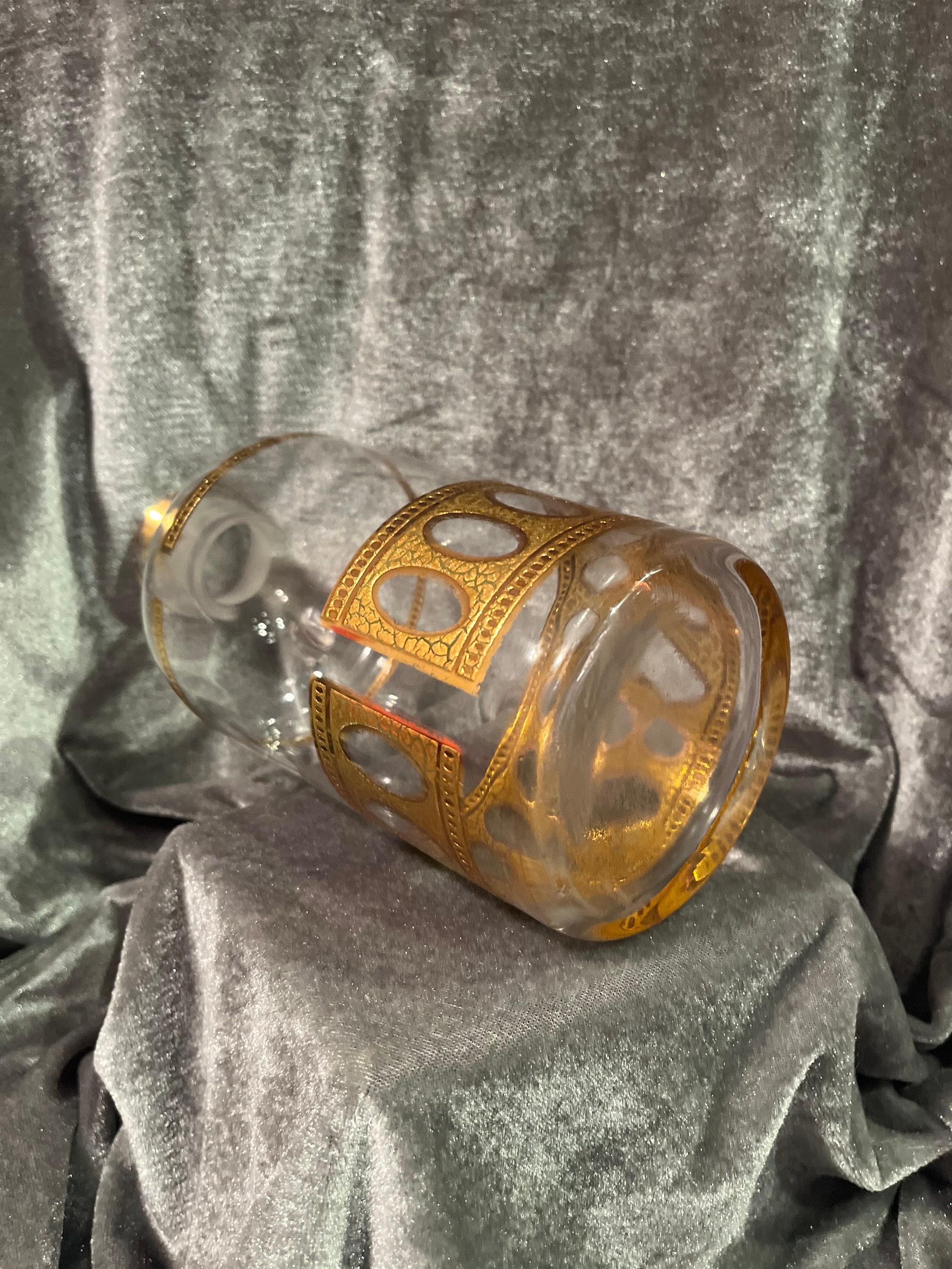 Vintage 1950 Culver Antigua 22-karat Gold Decanter - Etsy