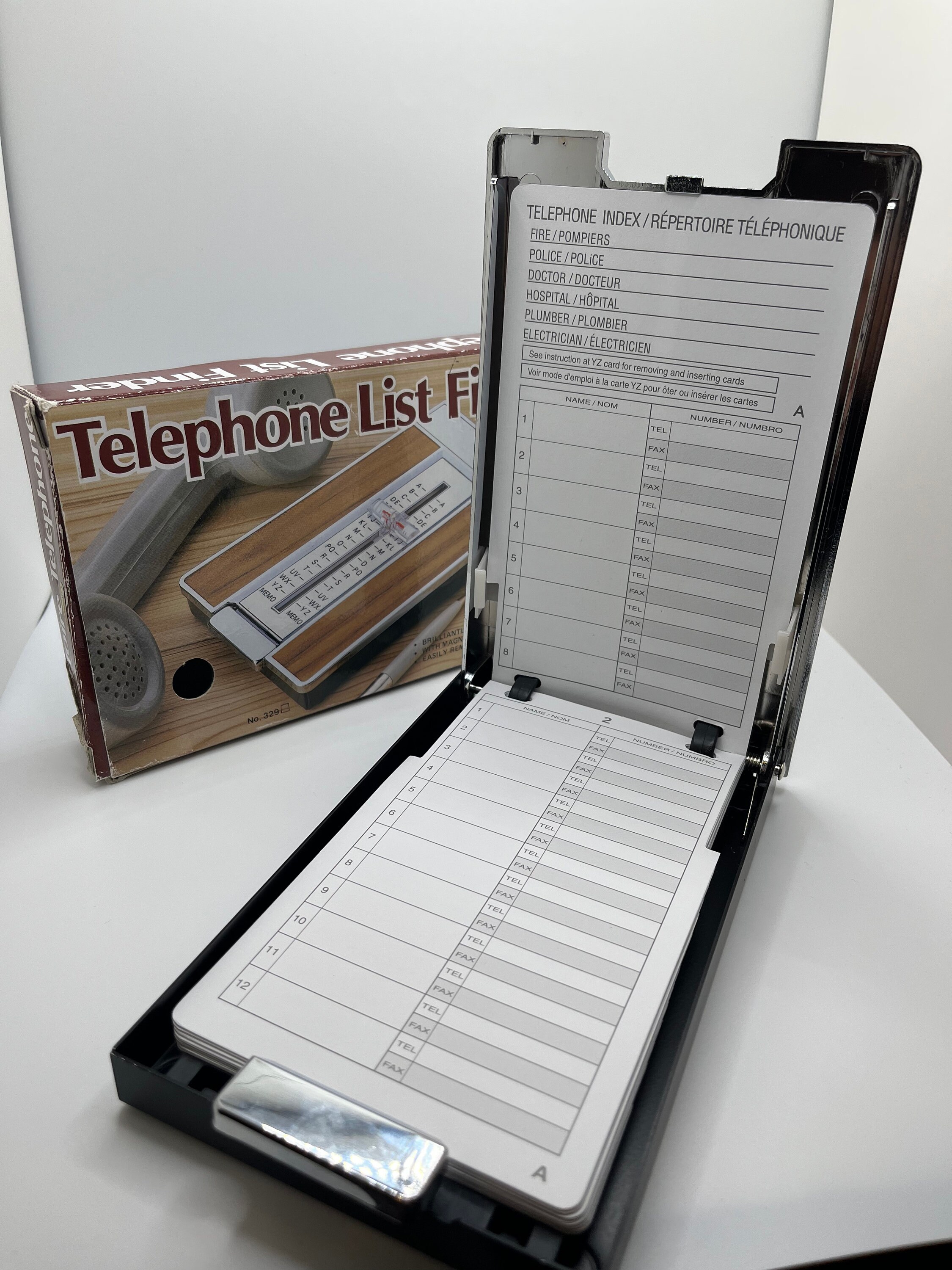 Vintage Repetroire Telephone List Finder - Etsy