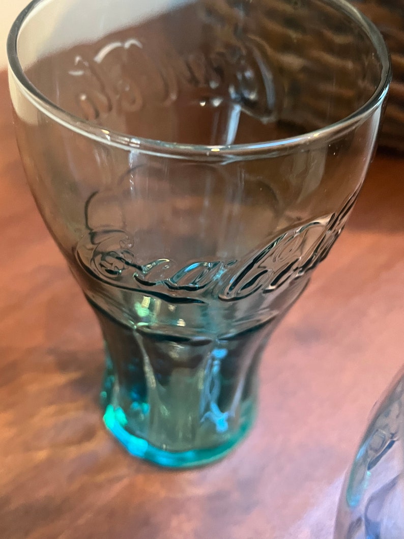 Vintage Coca Cola Glasses Set of 7 - Etsy