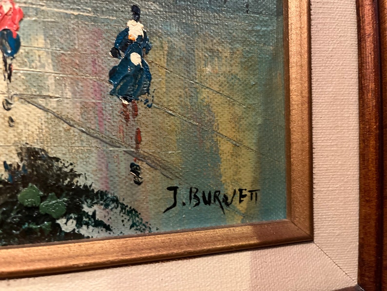 J Burnett Oil on Canvas - Etsy