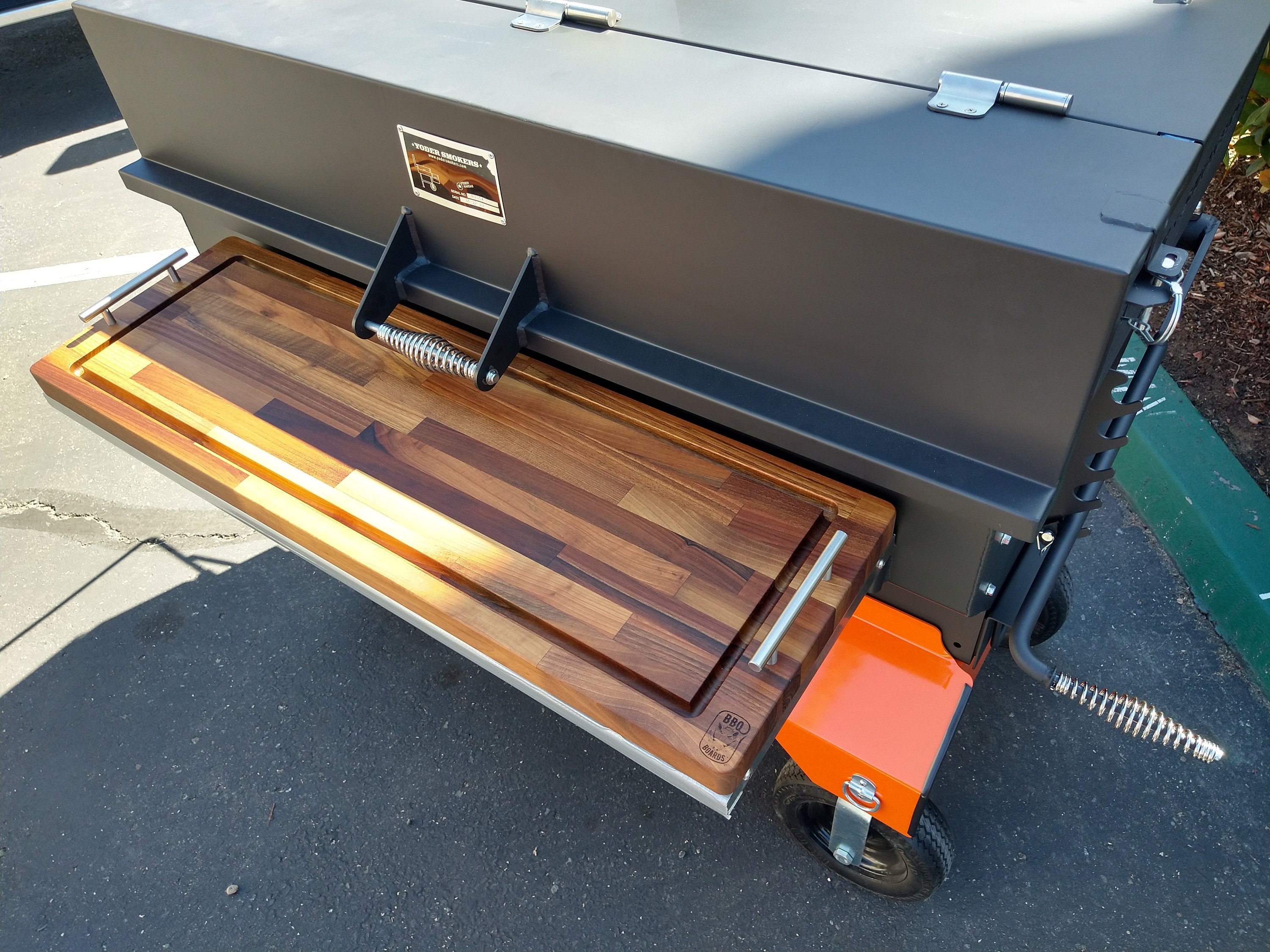BBQ Boards®, Yoder Flat Top Front Board - Etsy
