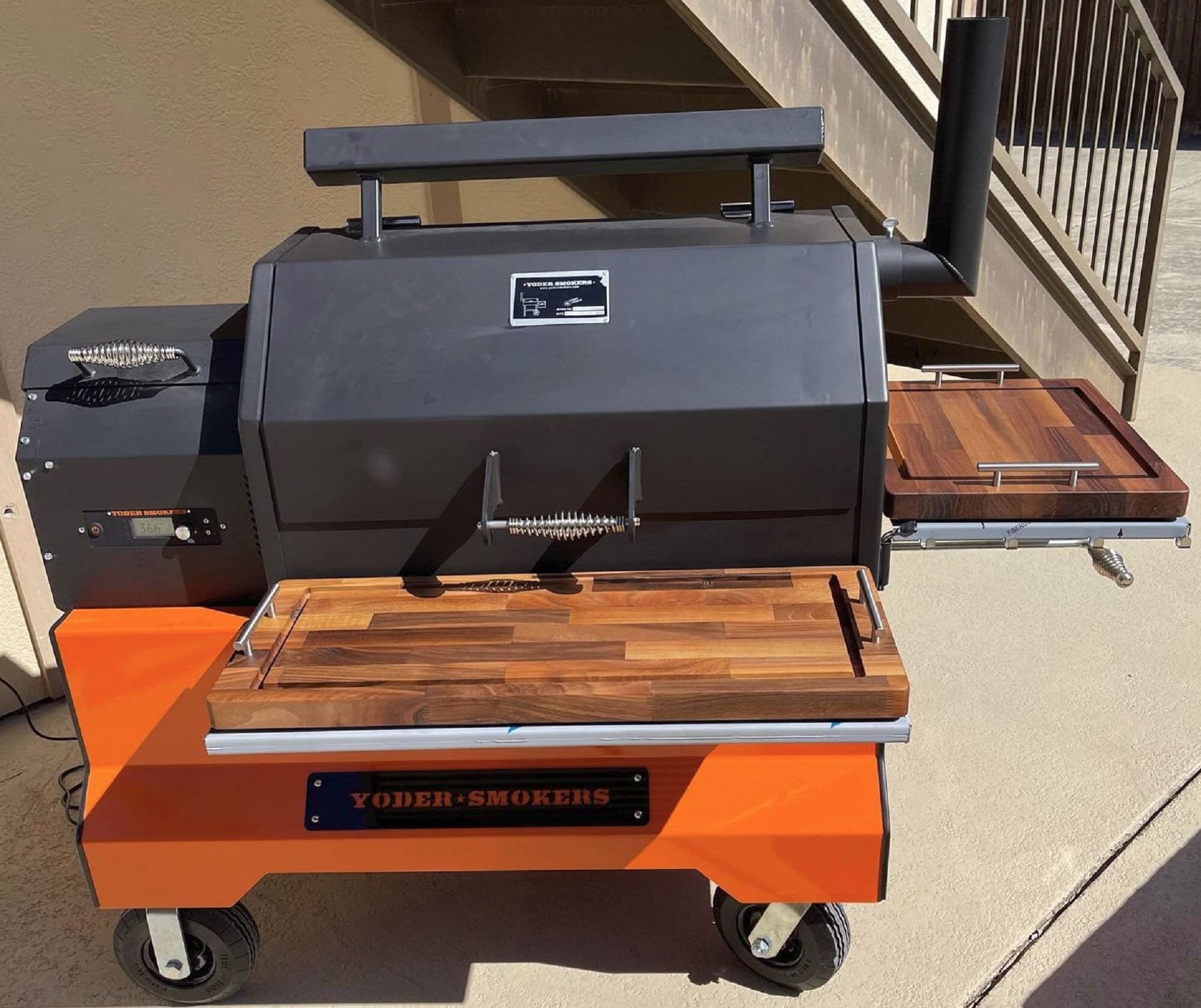 BBQ Boards®, Yoder YS480 Pair, Front & Side Boards sold as A Pair - Etsy