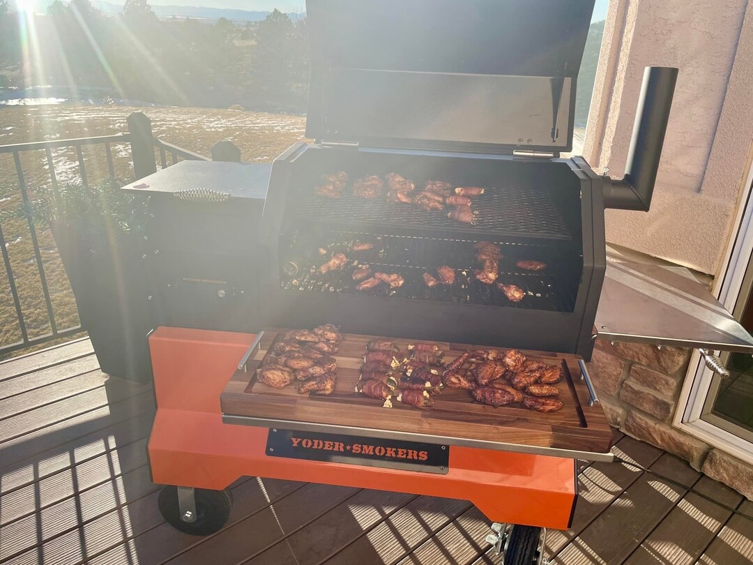 BBQ Boards®, Yoder YS480 Front Board - Etsy