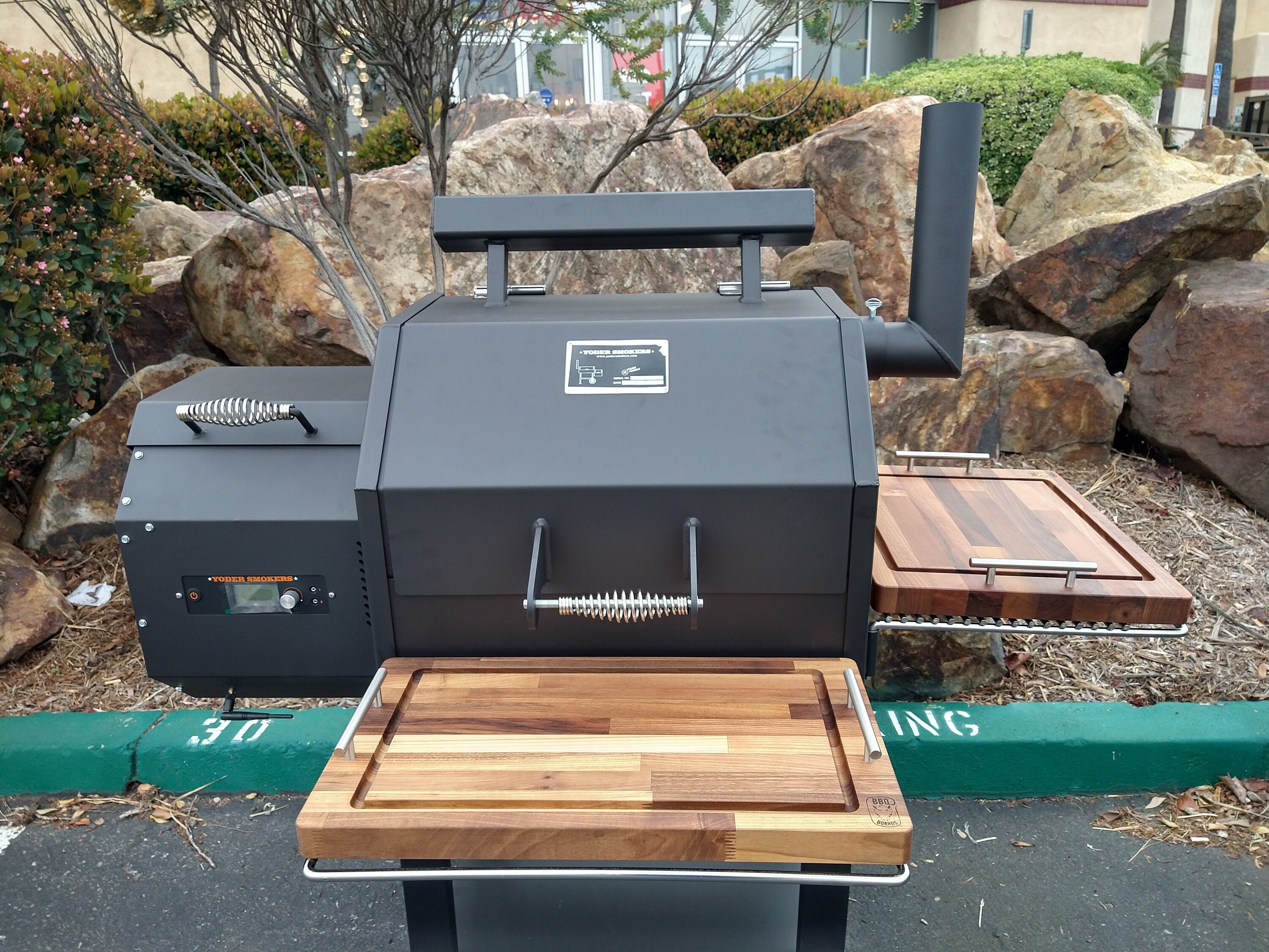 BBQ Boards®, Yoder YS480 Pair, Front & Side Boards sold as A Pair - Etsy