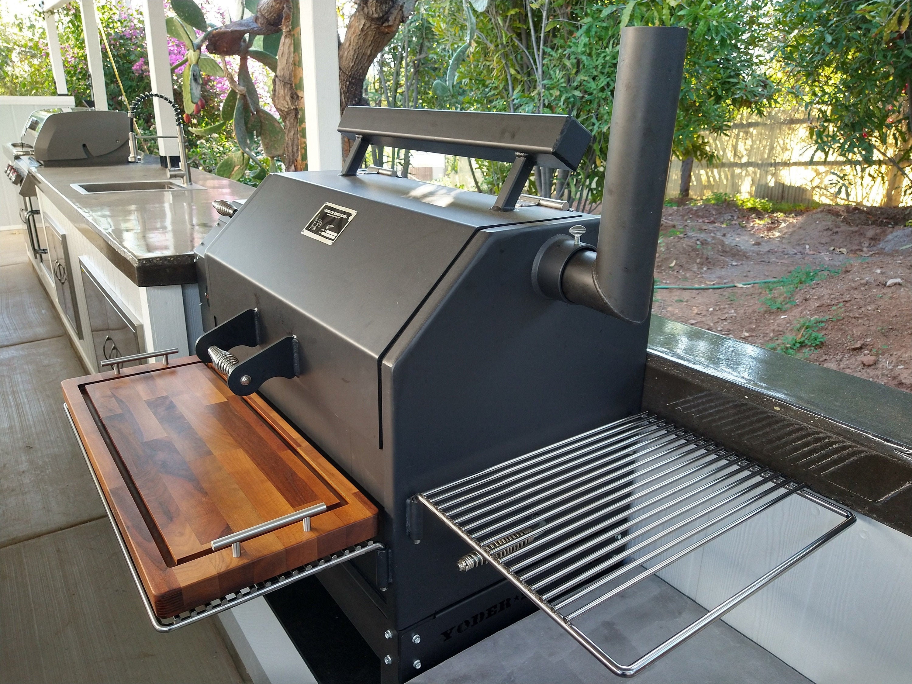 BBQ Boards®, Yoder YS480 Front Board - Etsy