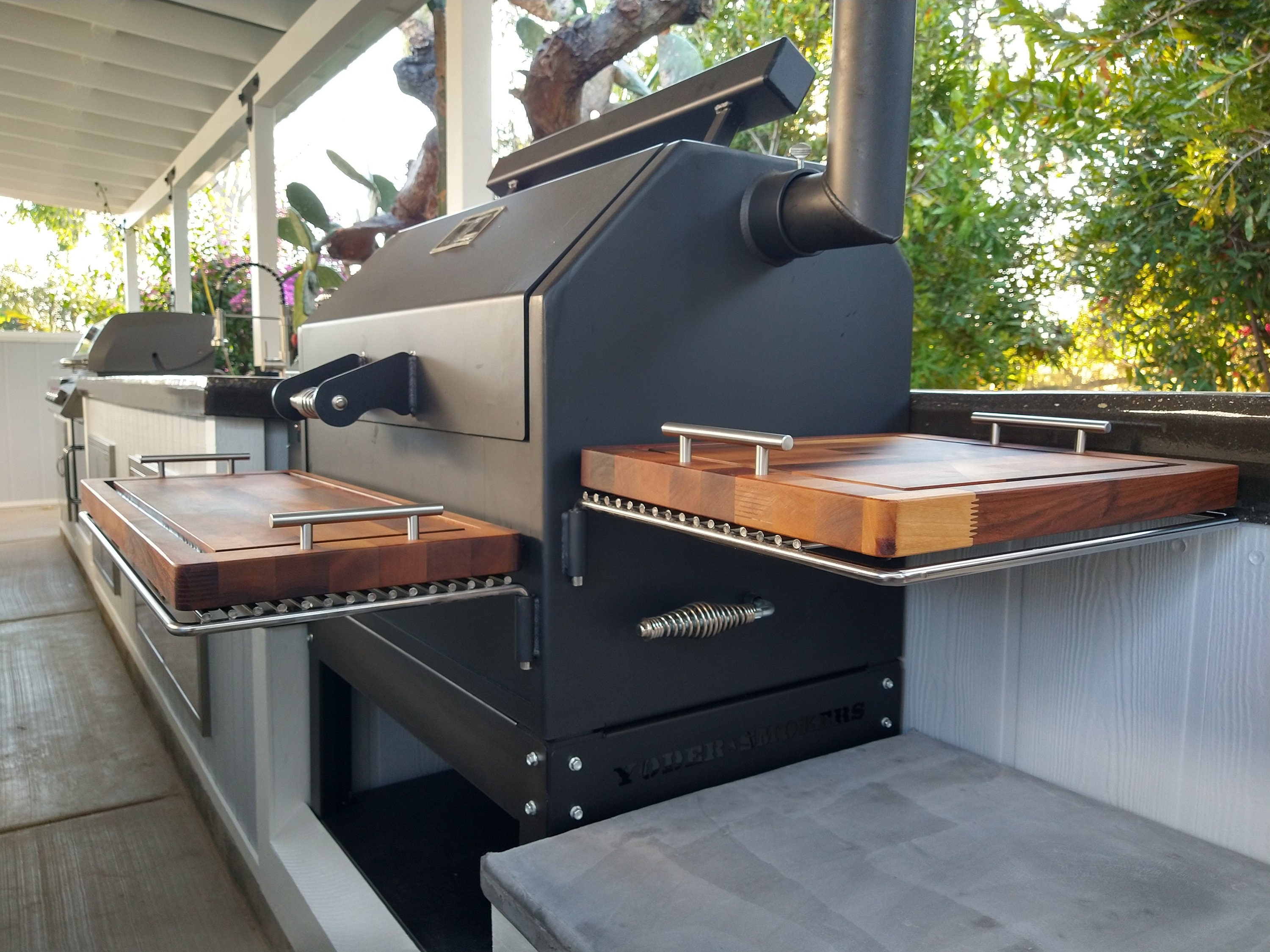 BBQ Boards™ Yoder YS640 Pair Front & Side Shelf sold as A - Etsy