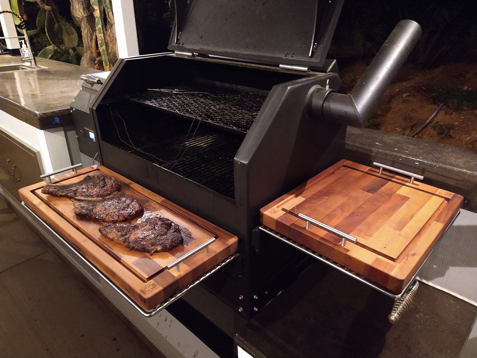BBQ Boards®, Yoder YS480 Pair, Front & Side Boards sold as A Pair - Etsy