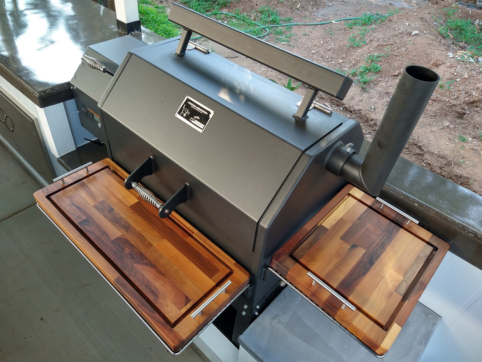 BBQ Boards™ Yoder YS480 Pair Front & Side Shelf sold as A - Etsy