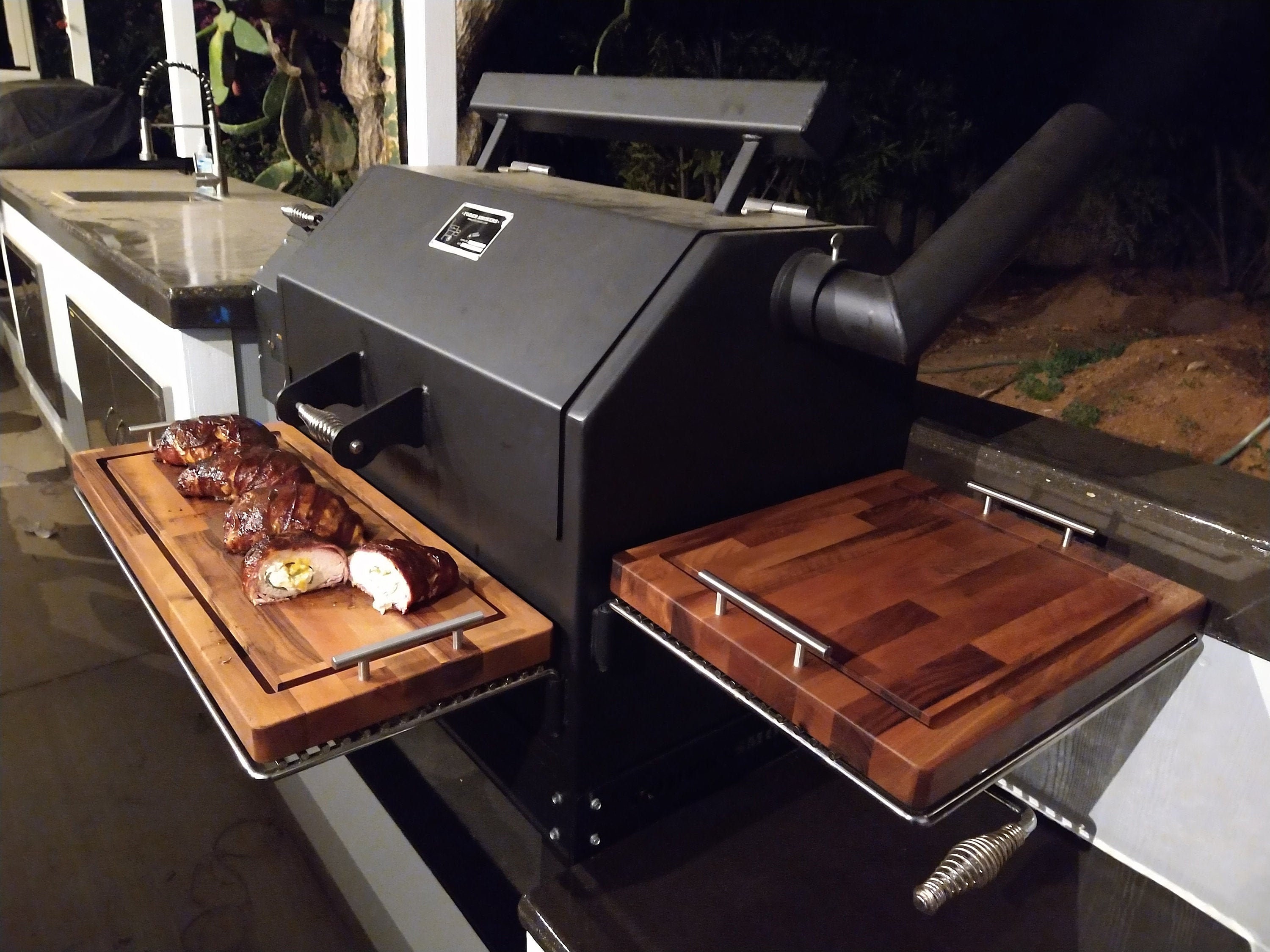 BBQ Boards™ Yoder YS480 Pair Front & Side Shelf sold as A - Etsy