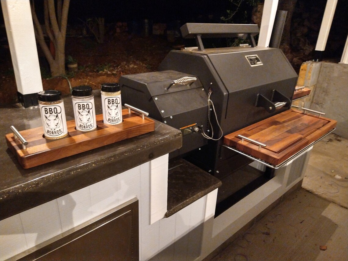 BBQ Boards™ Yoder YS640 Trio Front Side & Rub Rack sold as - Etsy