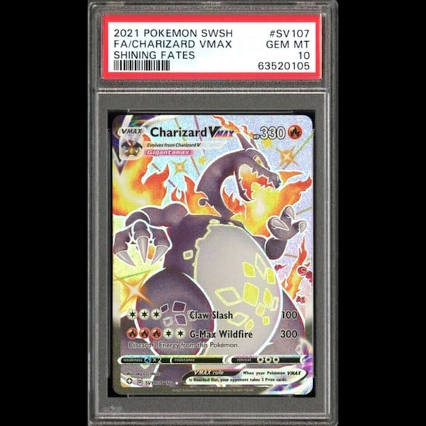 Fake Charizard Vmax - Etsy