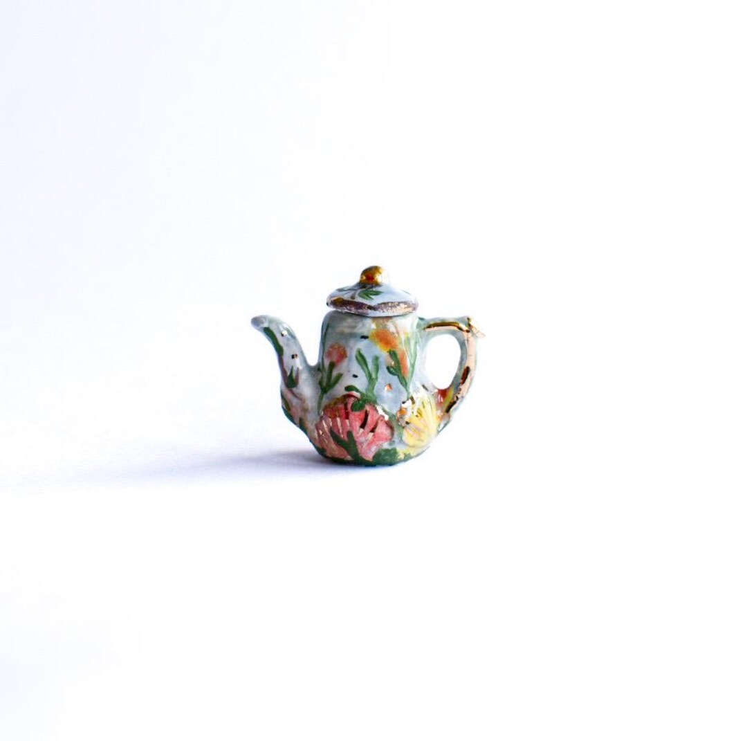 A Porcelain Seashell Teapot - Etsy UK