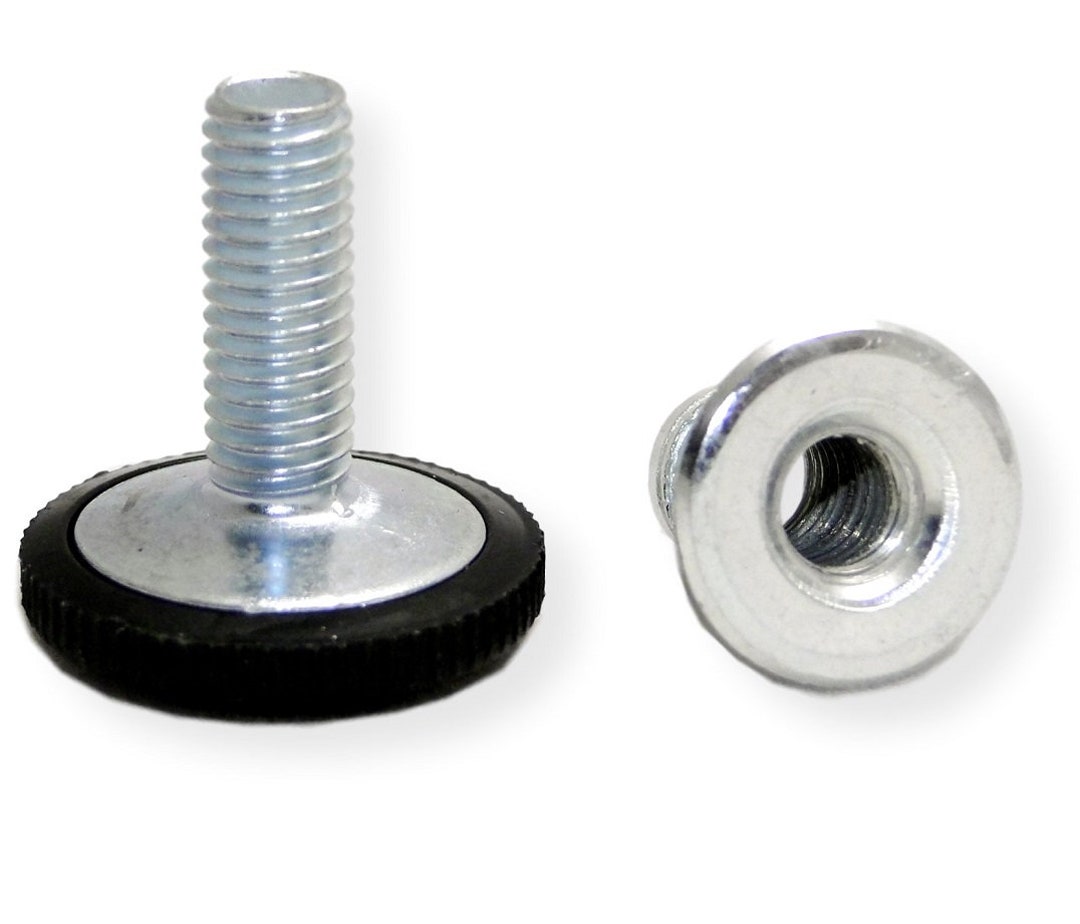 Adjustable Feet Foot Levelling M6 M8 20 22 MM Thread Machine Round Base ...