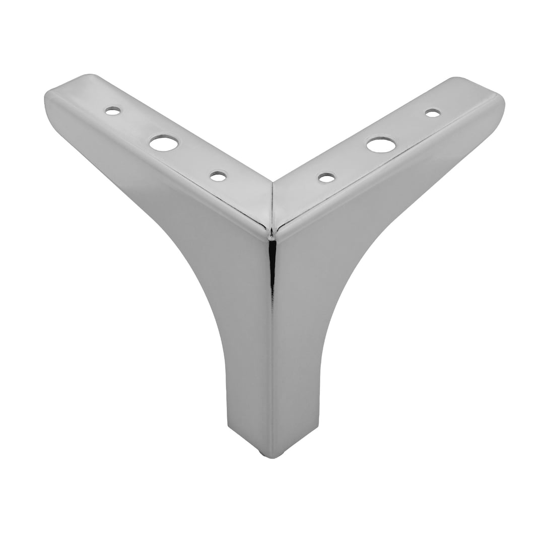 Set of 4 Metal Furniture Corner V Shape Triangle Legs Foot - Etsy