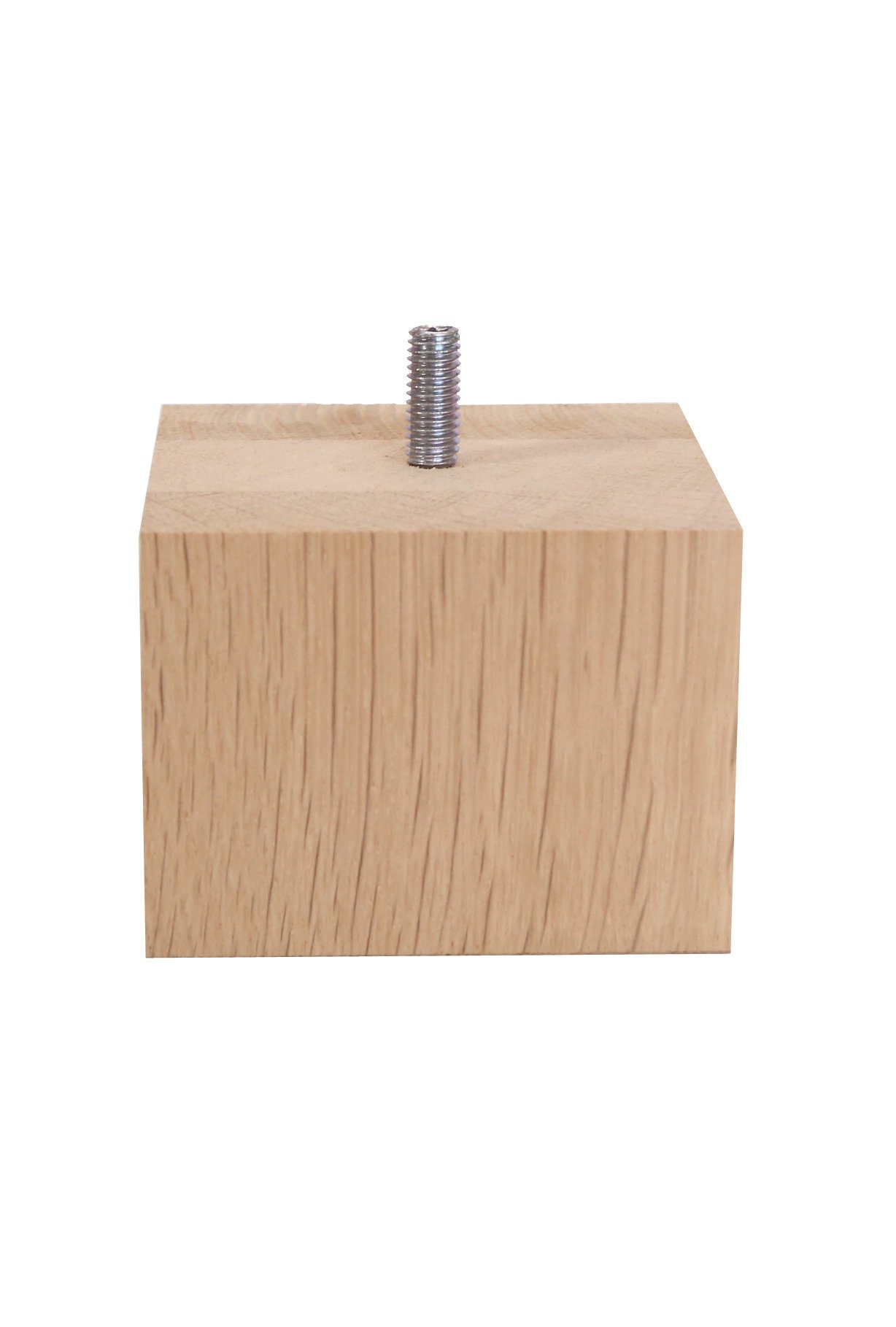 Wooden OAK Square Block Furniture Replacement Legs Feet Beech - Etsy