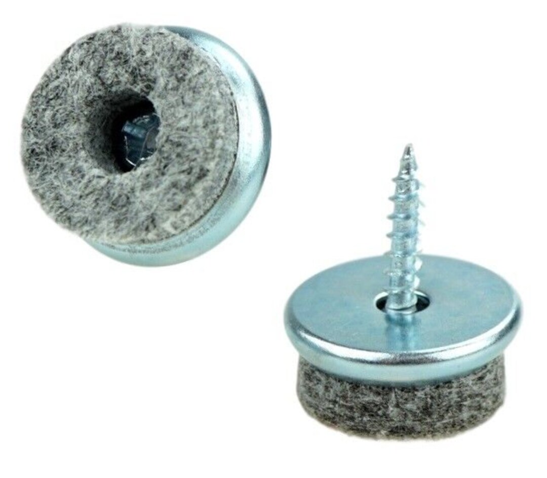 Felt Furniture Pads With Screws: Floor Protector (18-35 MM) - Etsy