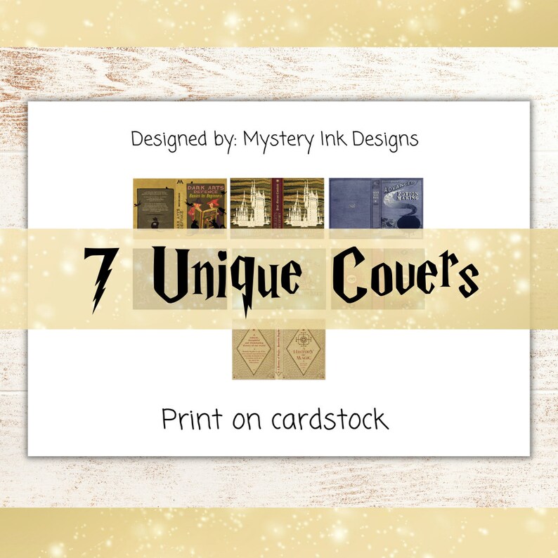 Enchanted Miniature Spellbooks Set - Digital Download With Printable ...