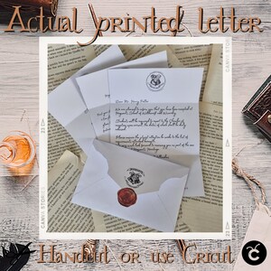 Editable Wizarding Acceptance Letter - Canva Template for Unlimited ...