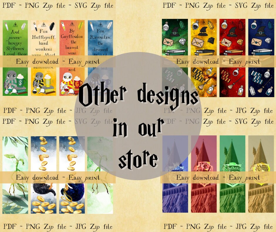 Unlock the Magic With Colorful Quotes in Wizarding School Colors ...