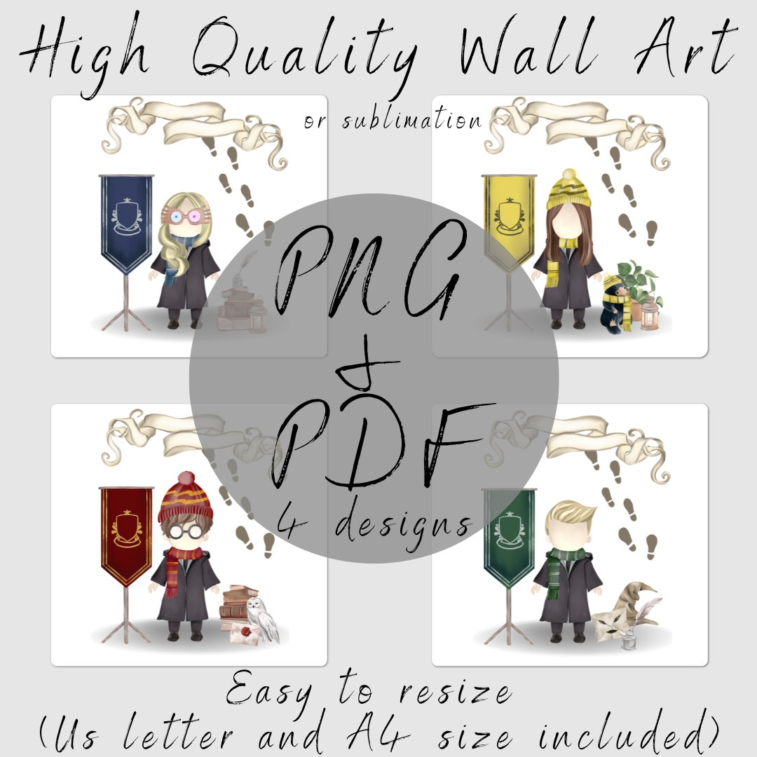 Transform Your Space With Enchanting Magical School Students! House ...