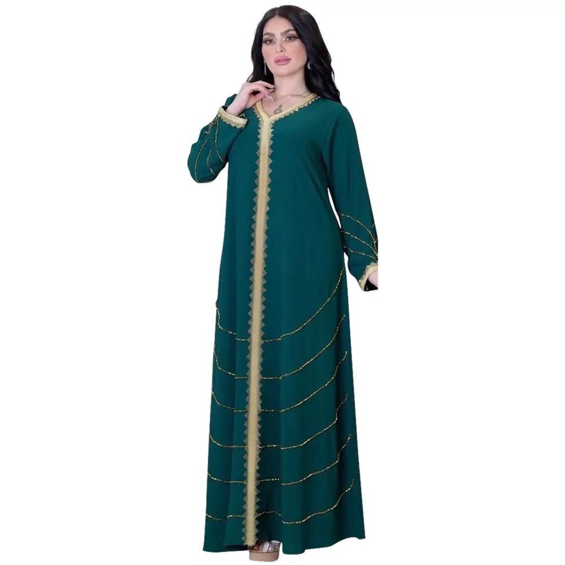 Eid Al-adha Robe Women Autumn 2022 Vintage Ethnic Striped - Etsy