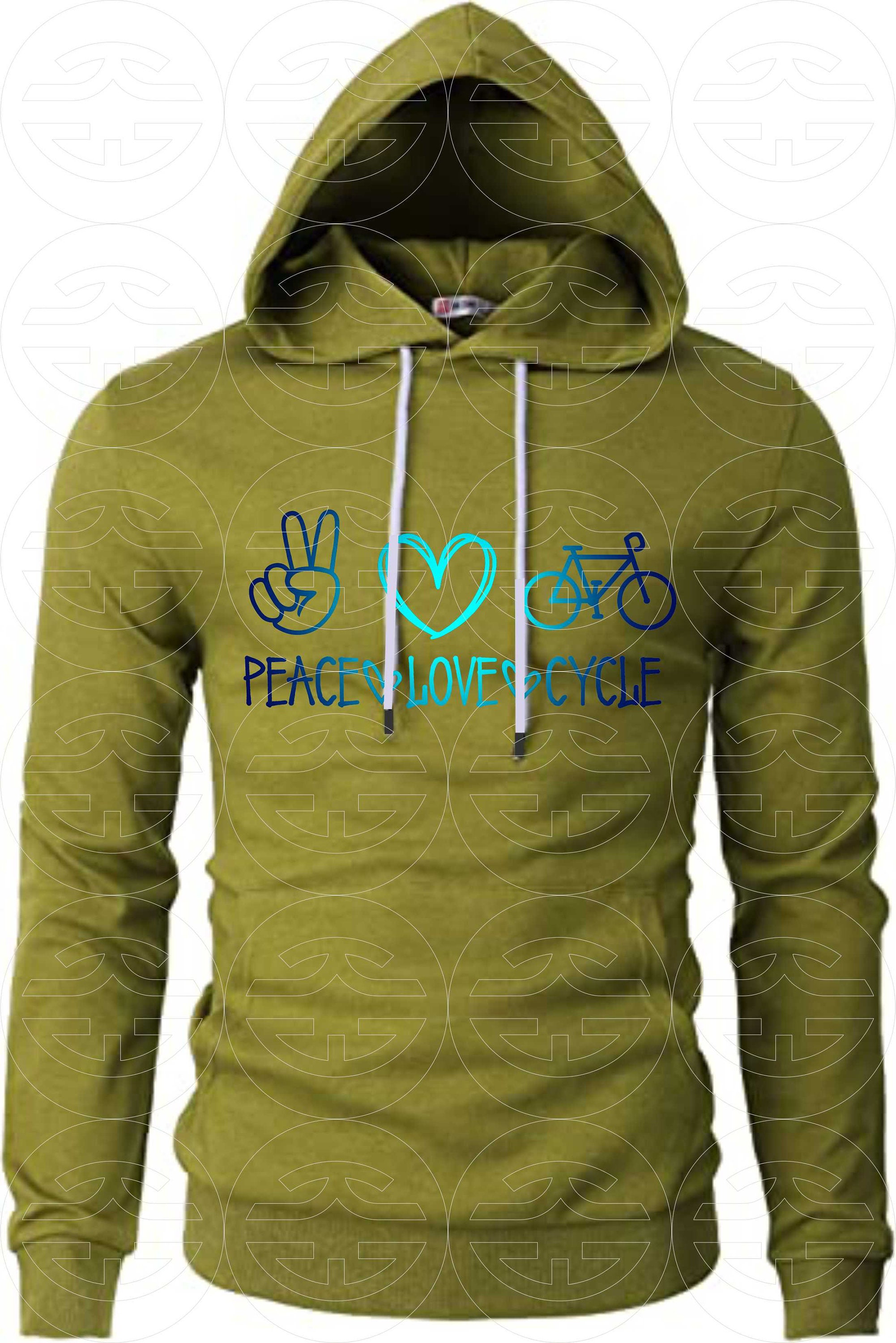 Peace Love Cycle Instant Digital Download. Svg Eps Png Dxf Cut Files ...