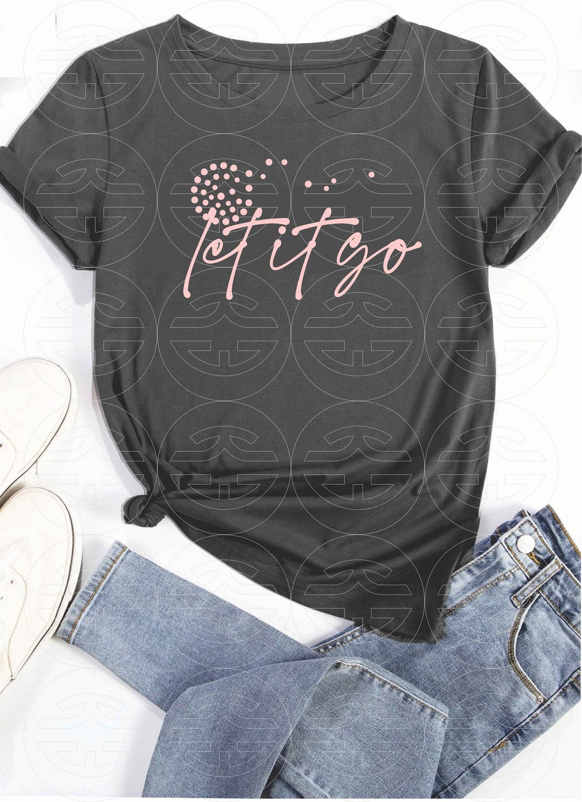 Let It Go Instant Digital Download. Svg Eps Png Dxf Cut Files - Etsy