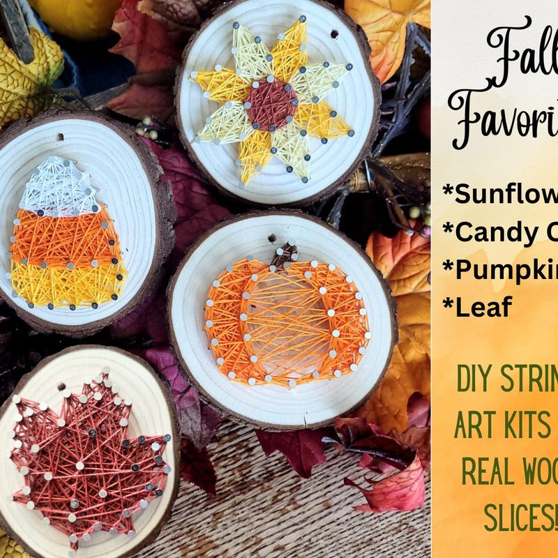 Sunflower String Art - Etsy