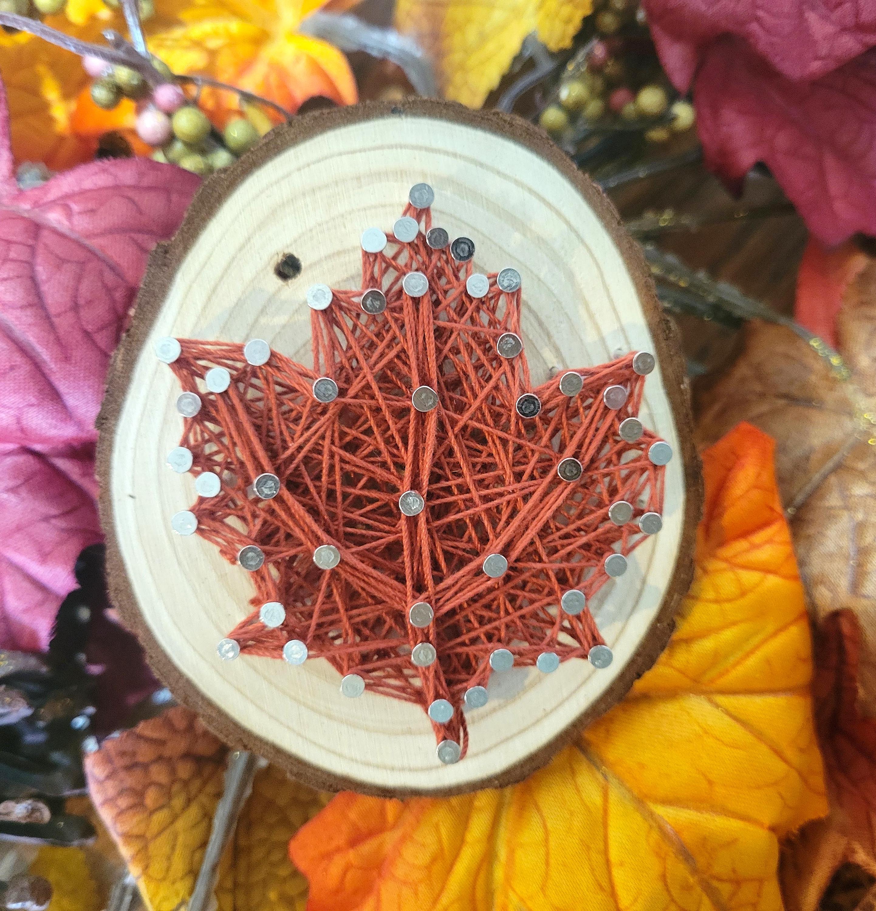 Fall String Art Kits! Pumpkin, Sunflower, Candy Corn, Leaf, Crafts for ...