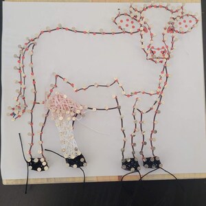 DIY String Art Cow, Farmhouse Décor, Relaxing and Fun Craft, Wall ...