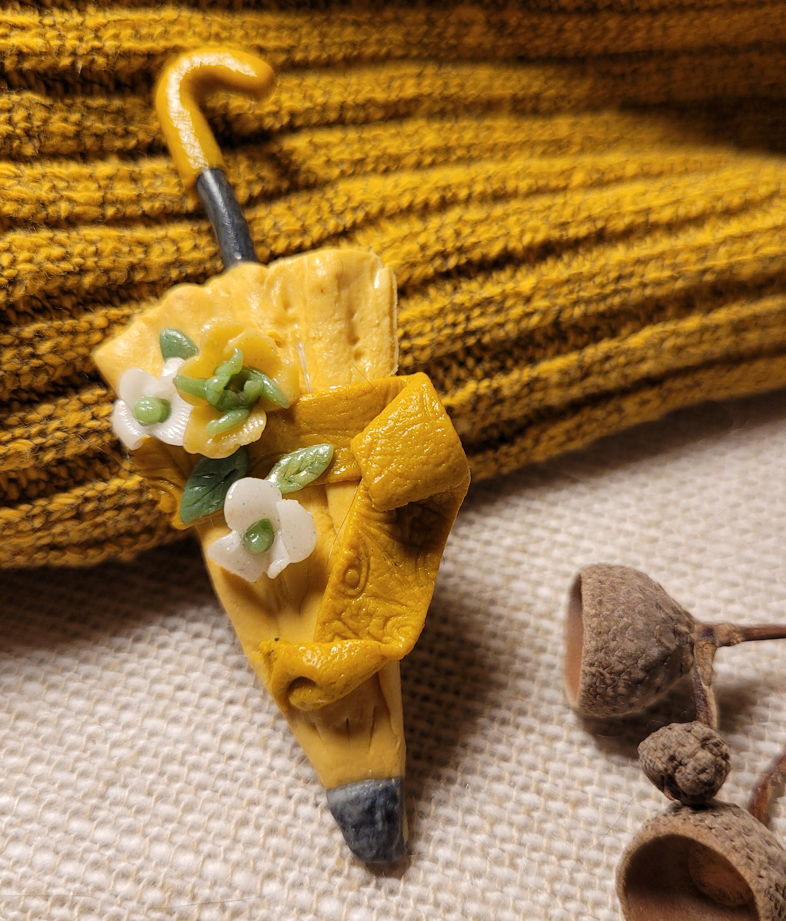 Umbrella Brooch,polymer Clay, Gifts, Handmade,gift for Her - Etsy