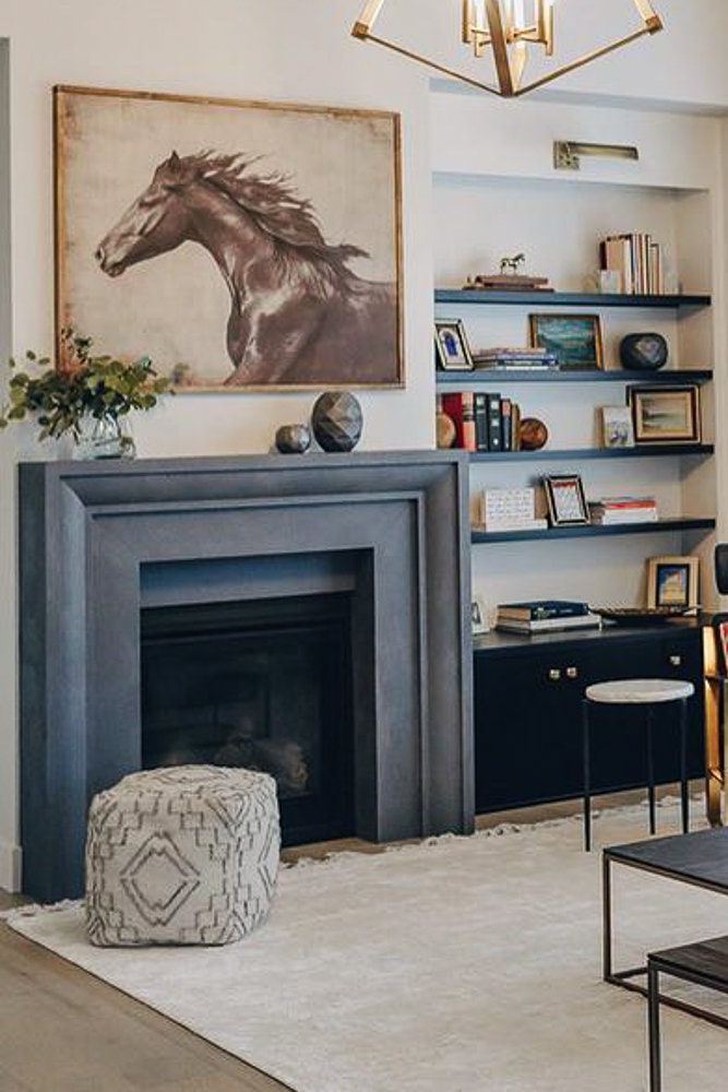 Verona Cast Stone Fireplace Surround - Etsy