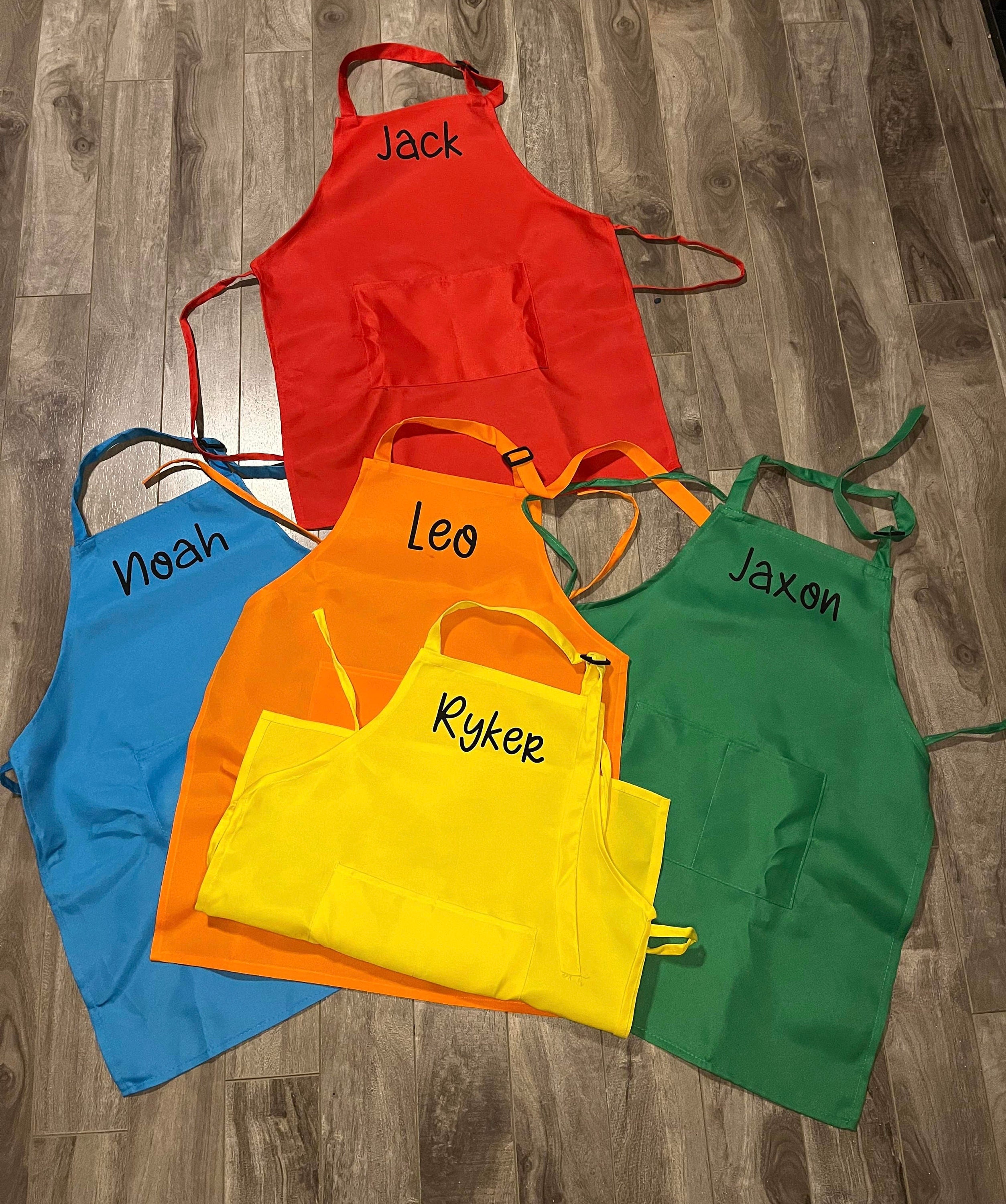 Customized/personalized Child Aprons - Etsy Canada