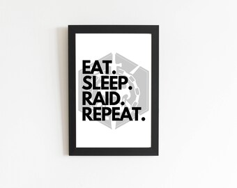 Destiny Raid Art | Etsy